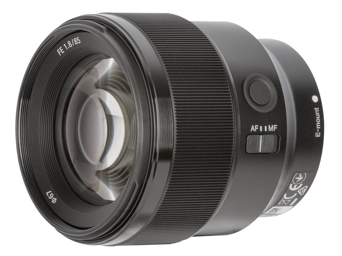 Objetiva SONY 85mm Sel85f18.Syx (Encaixe: Sony E - Abertura: f/22 - f/1 ...