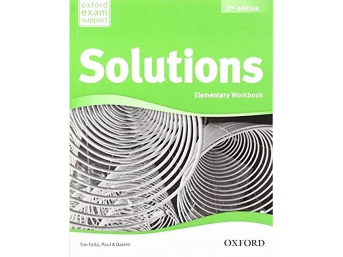 Livro Solutions 2nd Edition Elementary: Workbook | Worten.pt