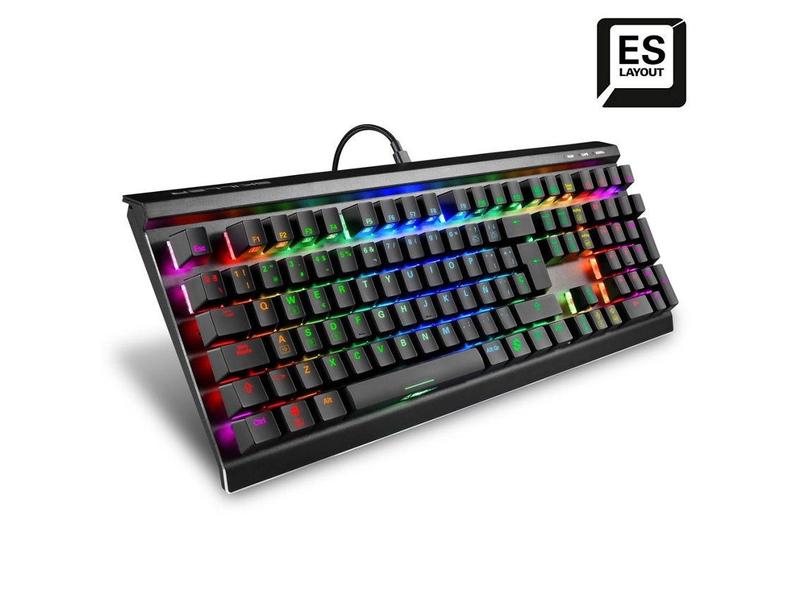 Sharkoon Skiller Sgk60 Teclado Usb Qwerty Espanhol Preto | Worten.pt