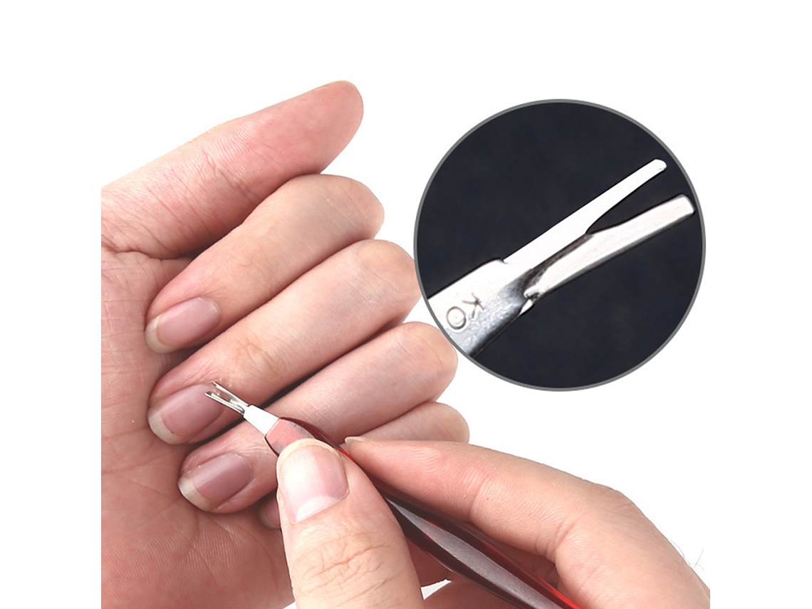 10 Unidades de Aparador Removedor de Cutícula Empurrador Garfo para ...