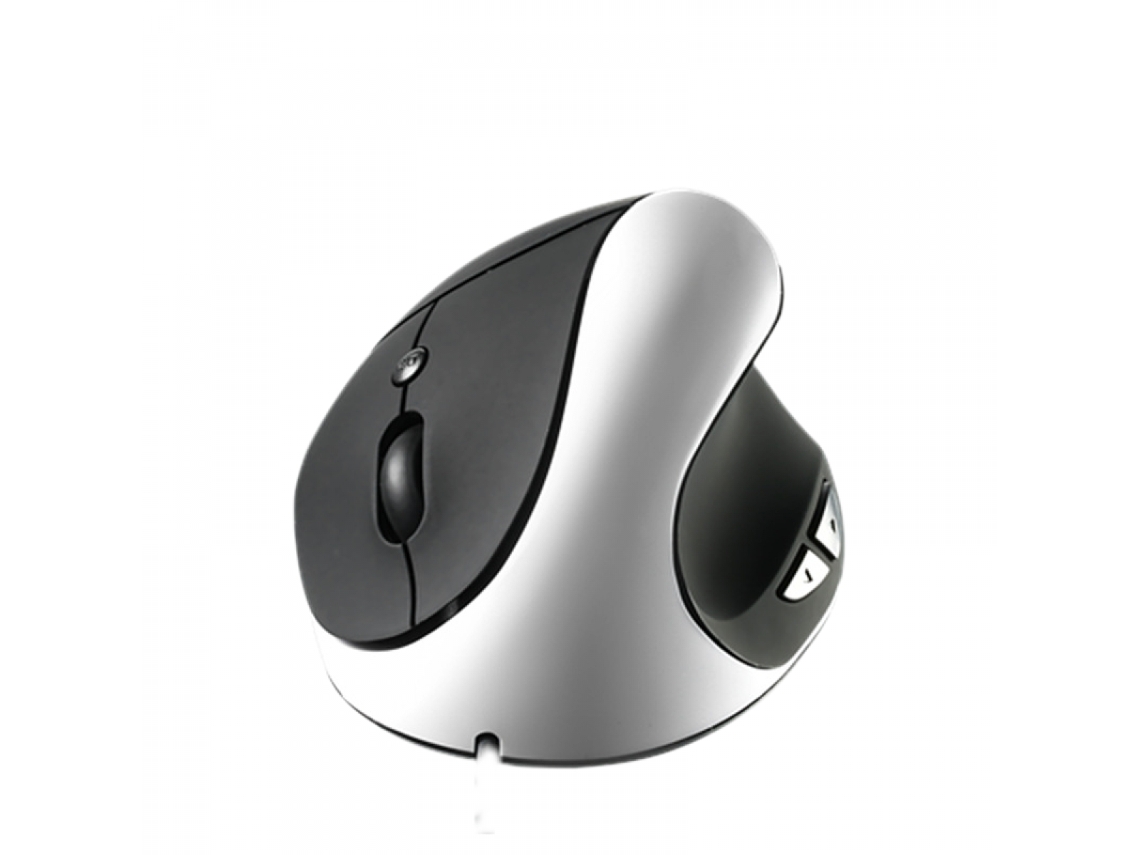 Rato Sem Fio Vertical Com Carregamento Silencioso Rato Sem Fio Óptico 2 ...