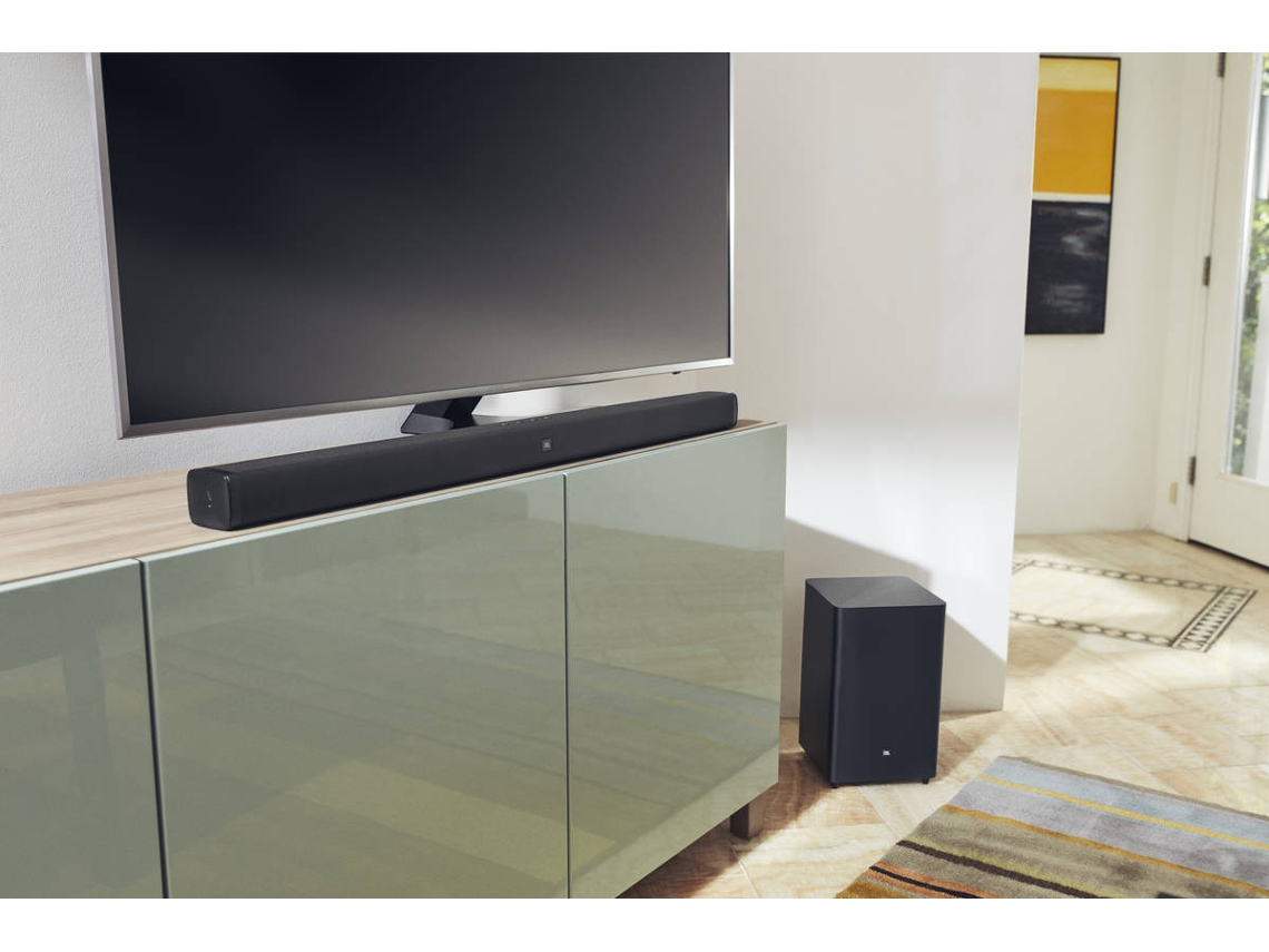 Soundbar JBL Bar 21 (2.1 - 300 W - Subwoofer Sem Fios) | Worten.pt