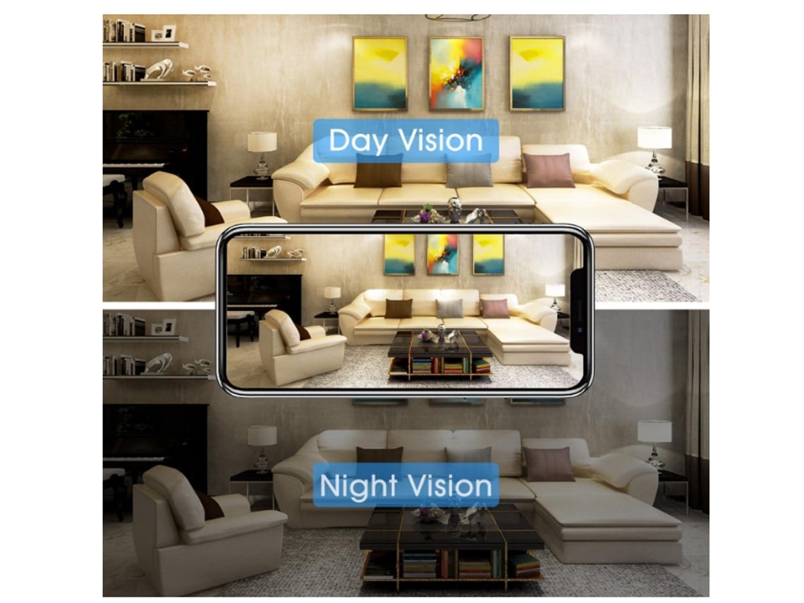 Câmara Pequena Escondida com Áudio Câmara Secreta para Sala Mini Câmara ...