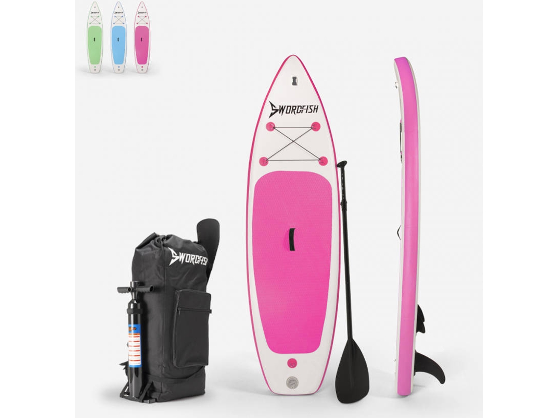 Prancha Inflável de Stand Up Paddle Sup para Crianças SWORDFISH (260cm ...
