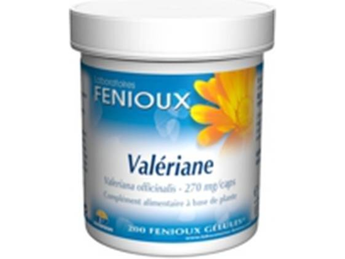 Suplemento Alimentar FENIOUX Valeriana (200 cápsulas) | Worten.pt