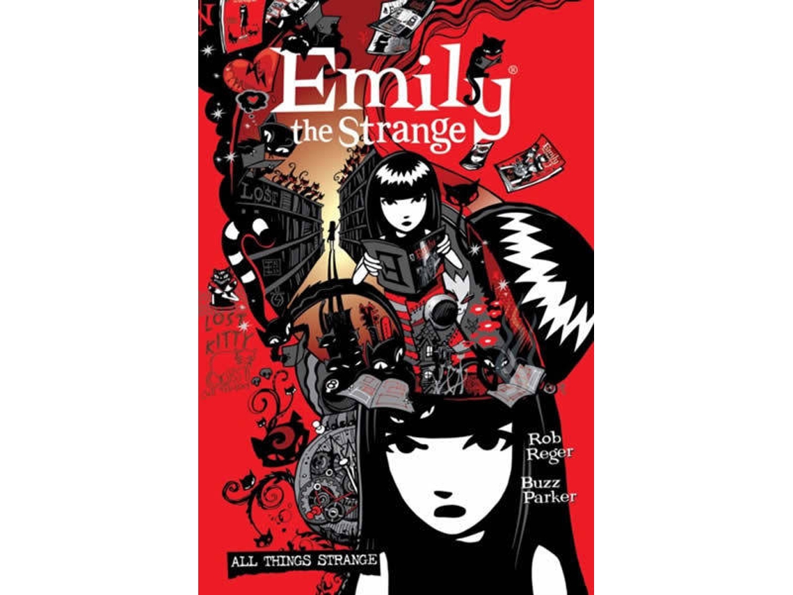 Livro The Complete Emily The Strange: All Things Strange de Rob Reger ...
