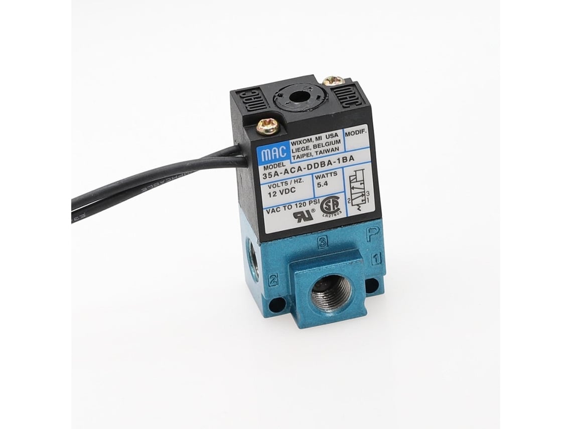 Válvula solenóide de controle de impulso de 3 portas[35a-aca-ddba-1ba ...