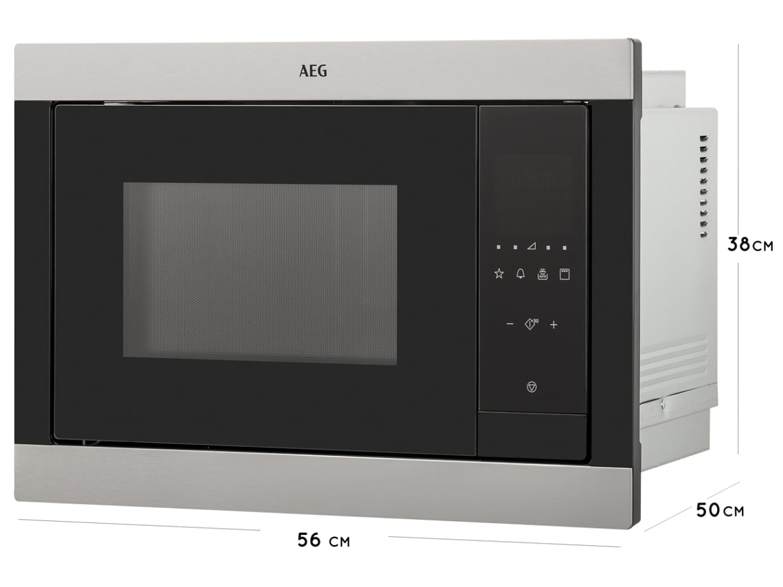 Micro-ondas Encastre AEG MSB2547D-M (23 L - Com Grill - Preto) | Worten.pt