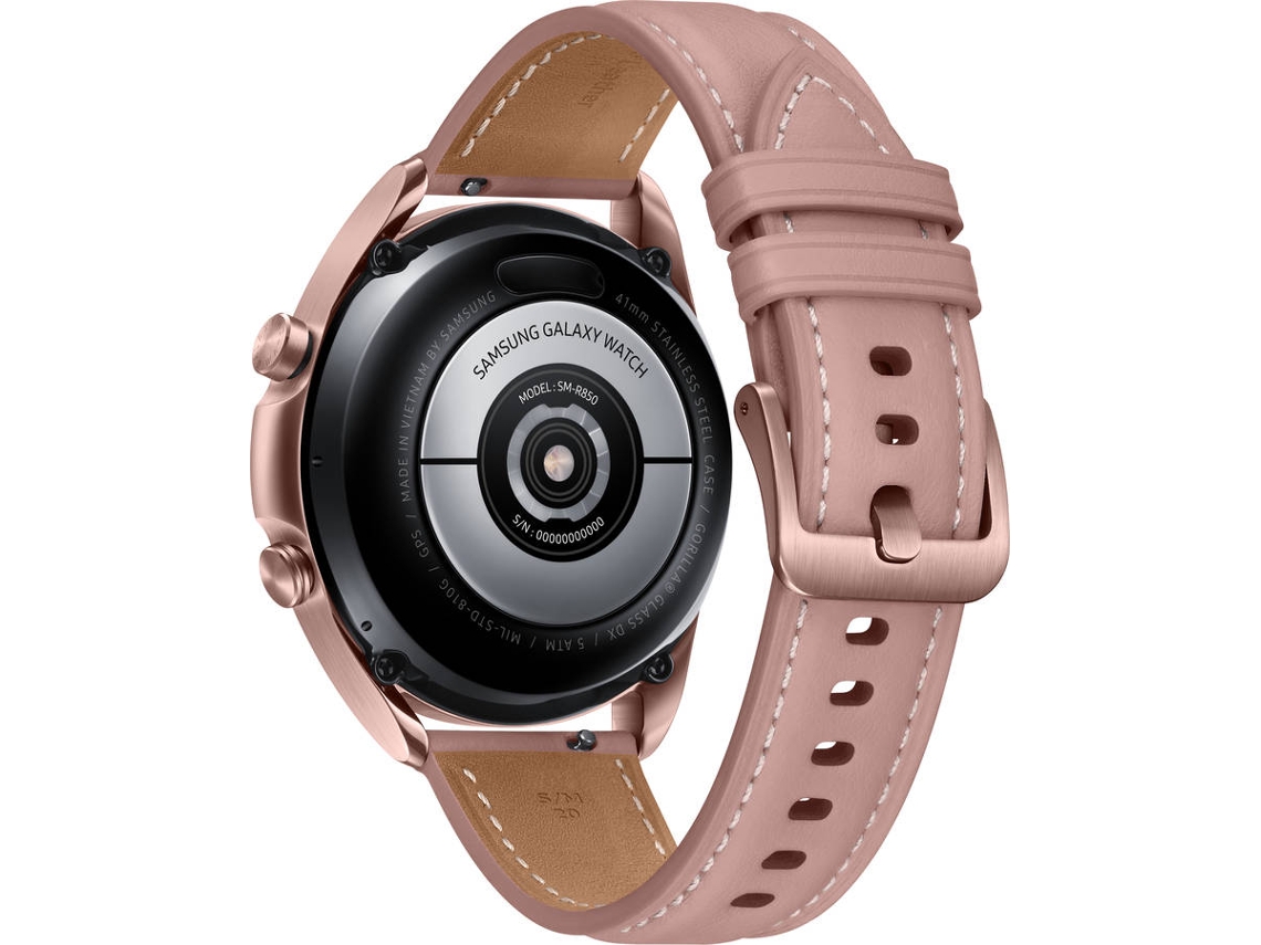 Smartwatch SAMSUNG Galaxy Watch 3 BT 41mm (Suporta SpO2 - Bronze ...