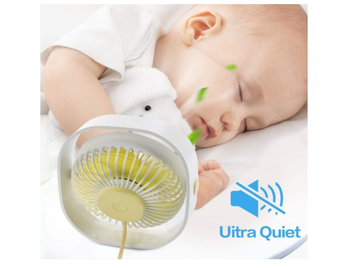 Mini Ventoinha Portátil ENZON Silencioso | Worten.pt