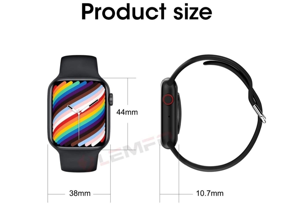 Relógio Smartwatch Azul Lemfo W37 Menus em Português | Worten.pt