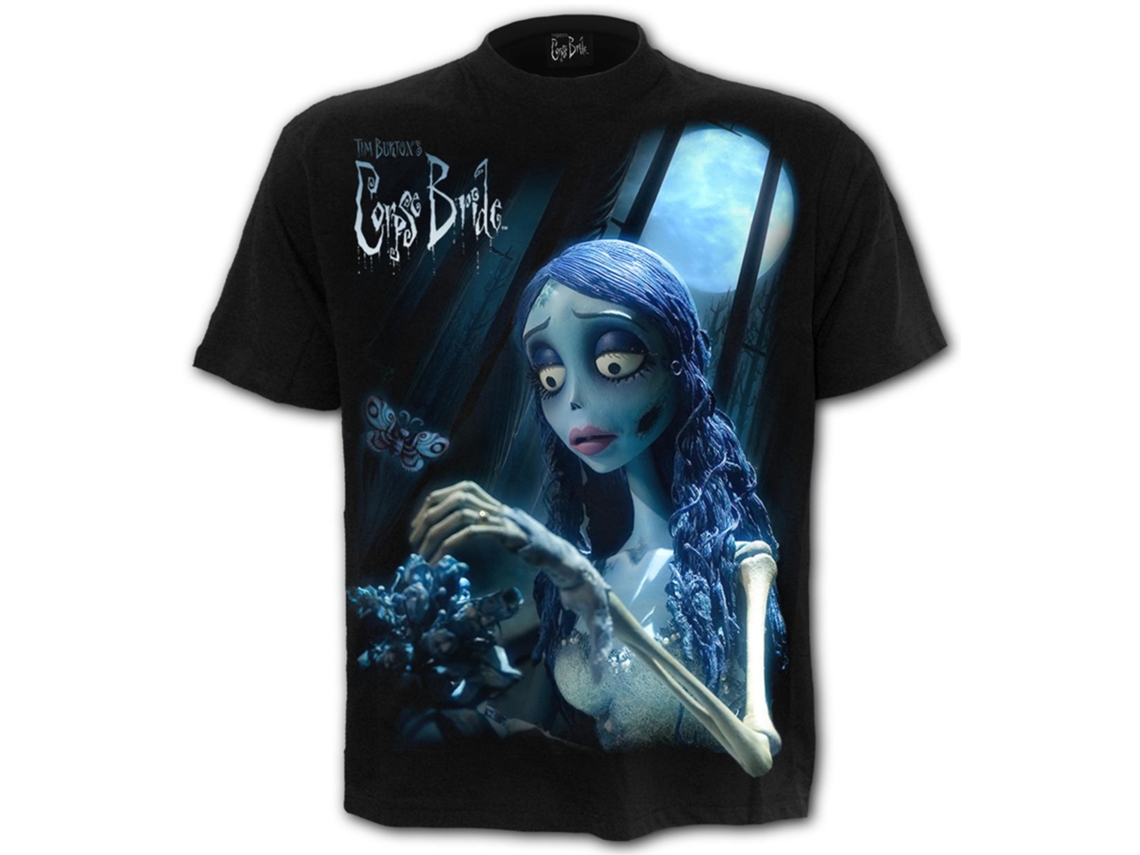 T-shirt Corpse Bride CORPSE BRIDE (L - Algodão - Preto) | Worten.pt