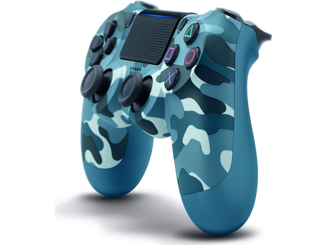 Comando PS4 SONY DualShock 4.0 V2 Azul Camuflagem | Worten.pt