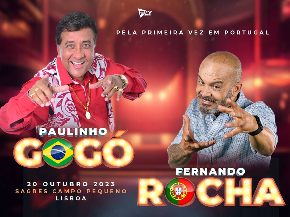 Bilhete PAULINHO GOGÓ & FERNANDO ROCHA | Worten.pt