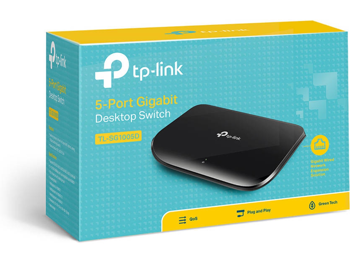 Switch TP-LINK TL-SG1005D (1000 Mbps) | Worten.pt
