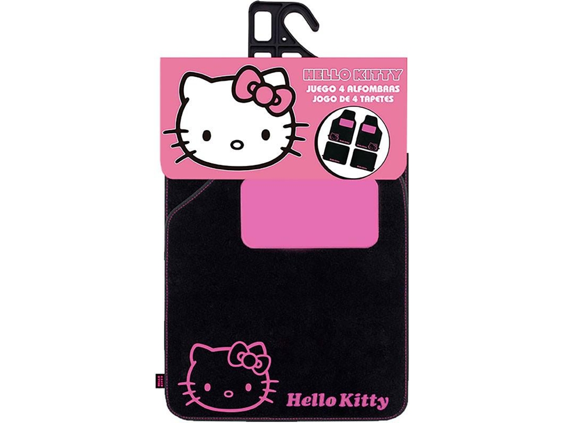Conjunto de 4 Tapetes HELLO KITTY KIT3013 (Multicor - Alcatifa e PVC ...