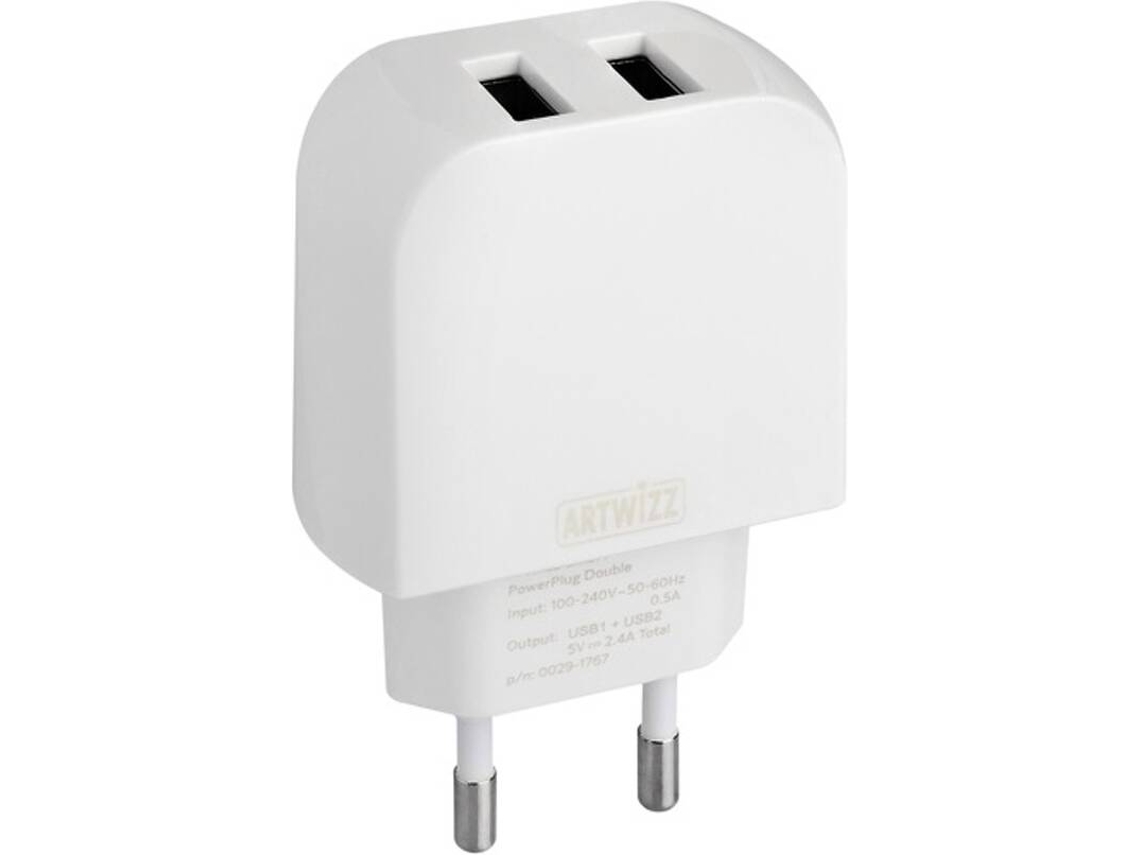 Carregador ARTWIZZ Powerplug Double | Worten.pt