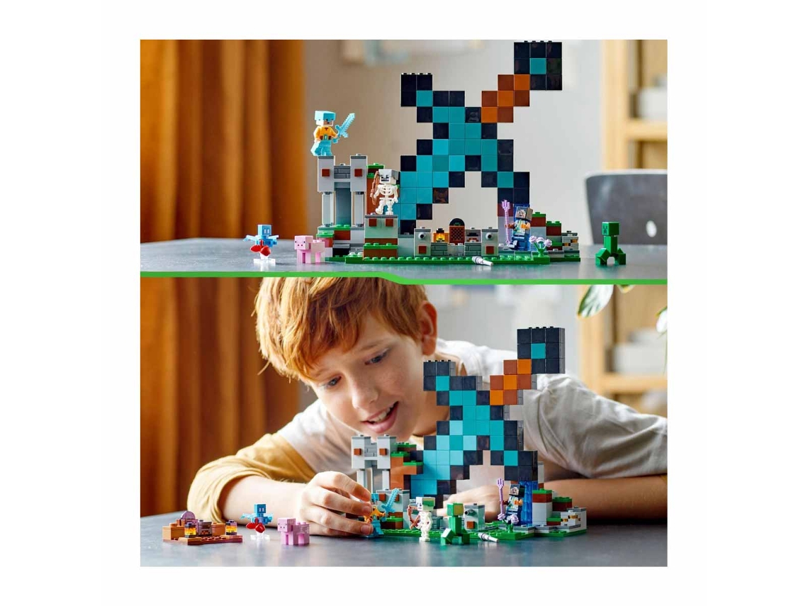 LEGO Minecraft: 21244 Poupada de Fortificação (Idade Mínima Recomendada ...