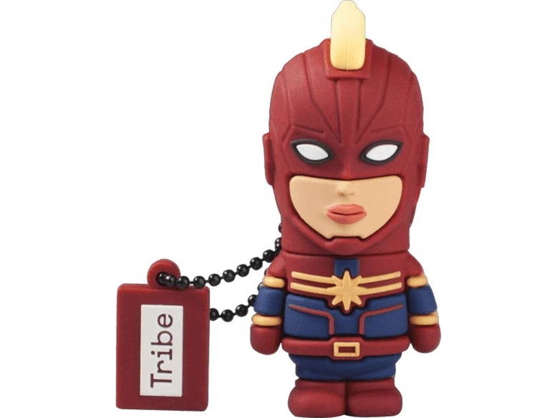 Pen USB TRIBE Marvel Captain Marvel (16 GB, USB 2.0) | Worten.pt