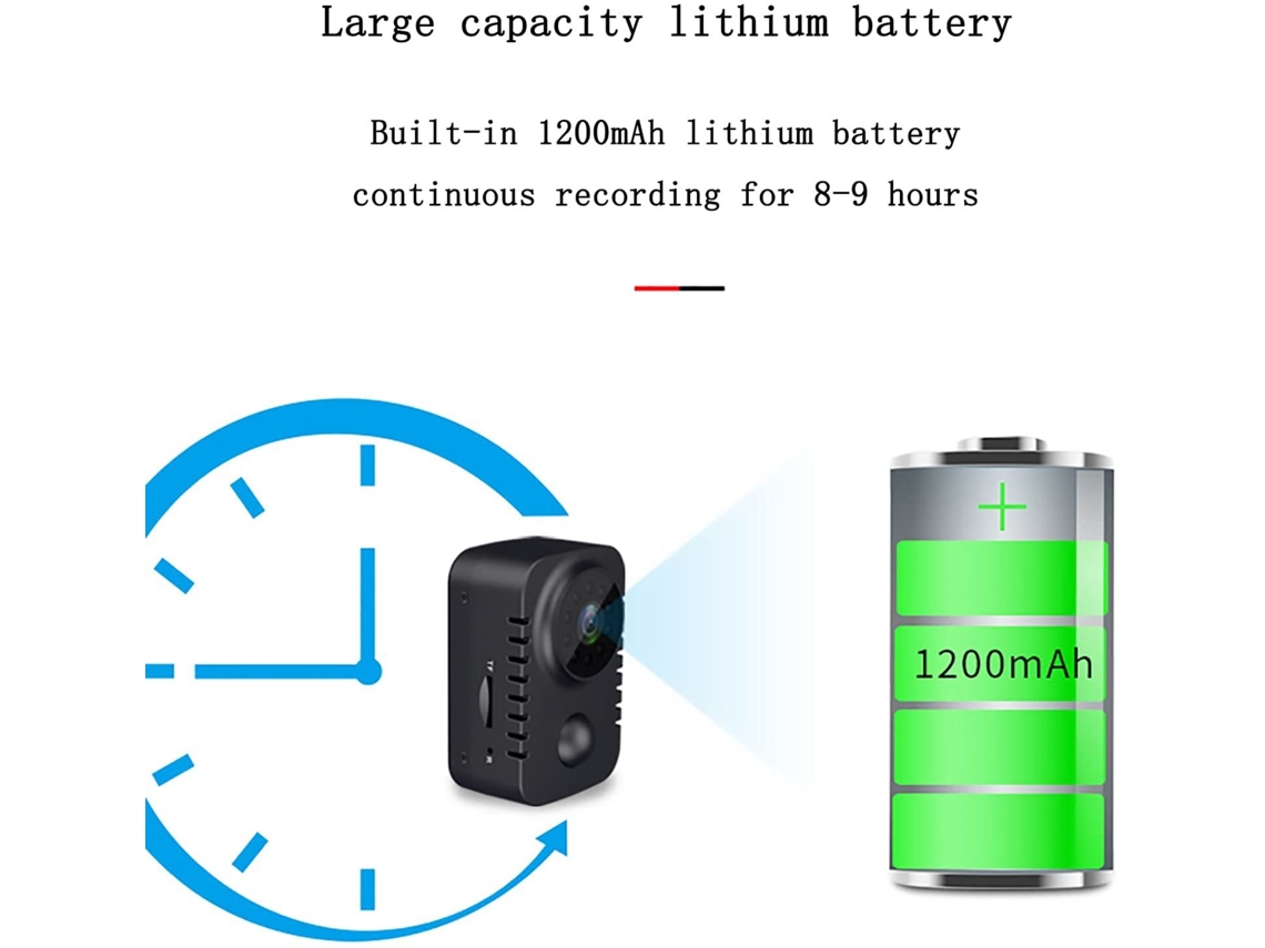 Câmara de Vigilância ENZON HD 1080P | Worten.pt