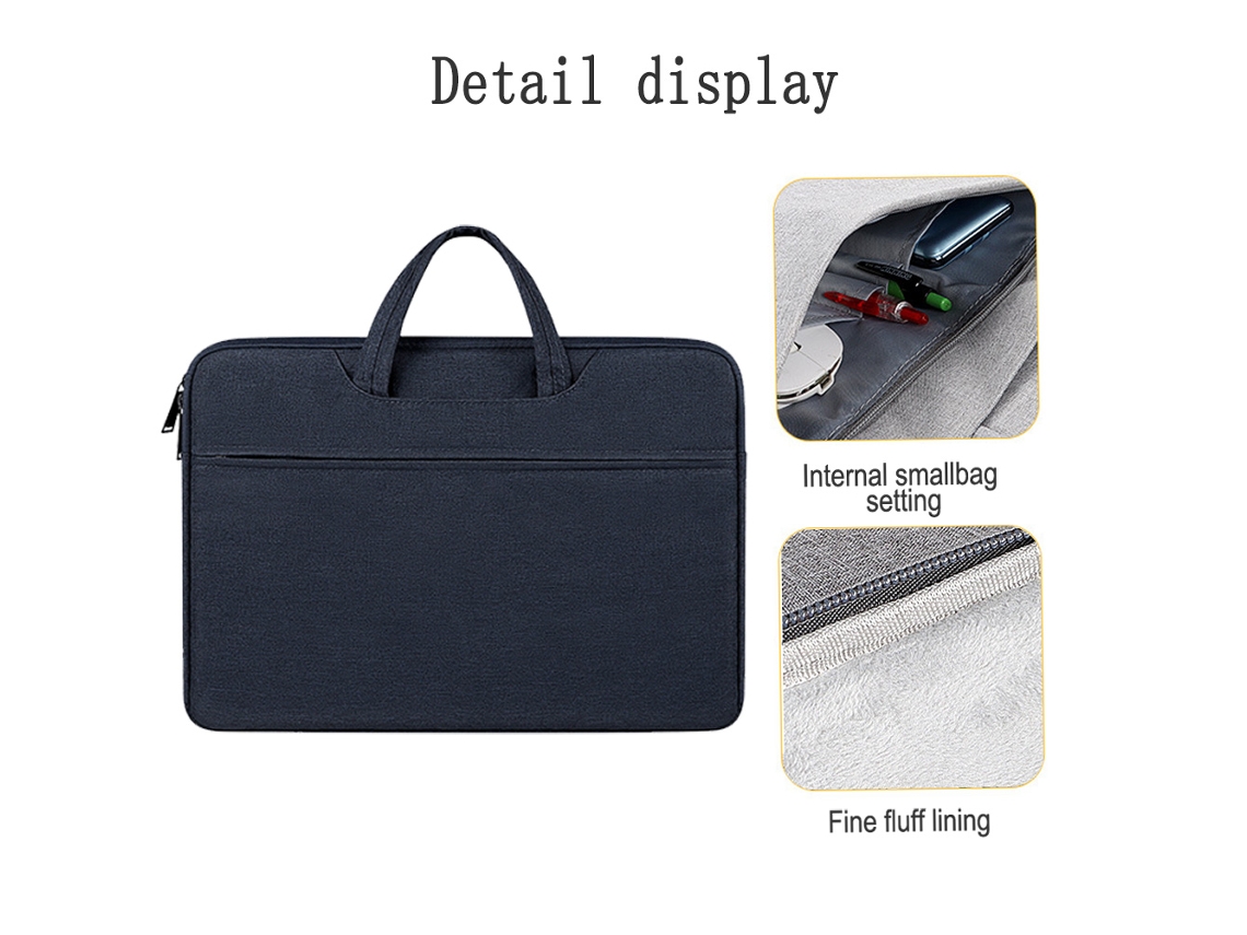 Bolsa para Laptop 15 6 Polegadas Resistente À Água com Alça/Porta Pasta ...