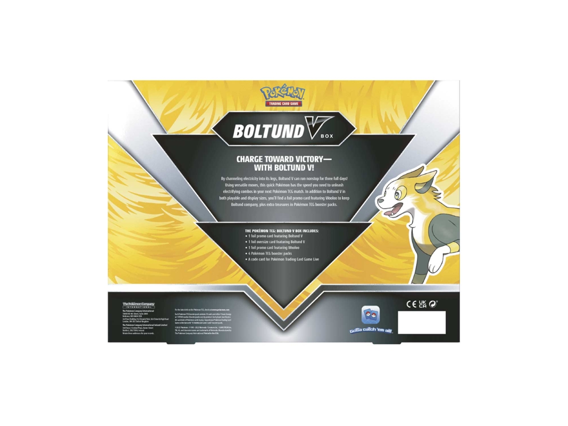 Jogo de cartas POKÉMON TCG: Boltund V Box Showcase A22 (Idade Mínima Recomendada:6 Anos) | Worten.pt