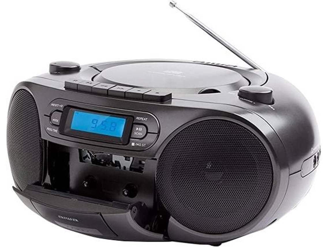 Rádio AIWA Boombox BBTC-550BK PR | Worten.pt