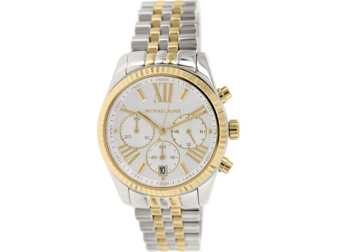 Relógio MICHAEL KORS Lexington Mk5955 Feminino Quartzo Aço Inoxidável ...