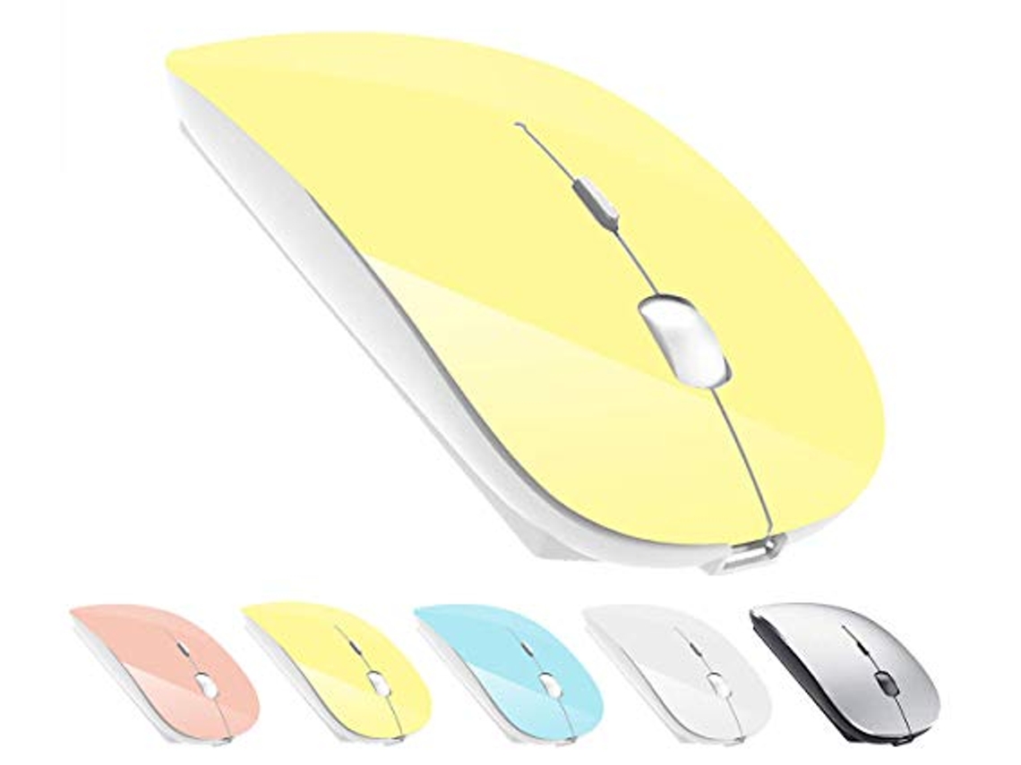 Rato Sem Fio Bluetooth Recarregável Para Macbook Pro, Mouse Sem Fio ...