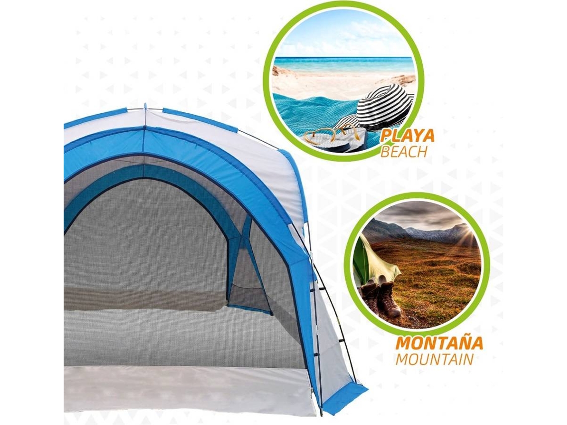 Tenda Anti-Mosquitos AKTIVE com mosquiteiro (350x350x260 cm) | Worten.pt