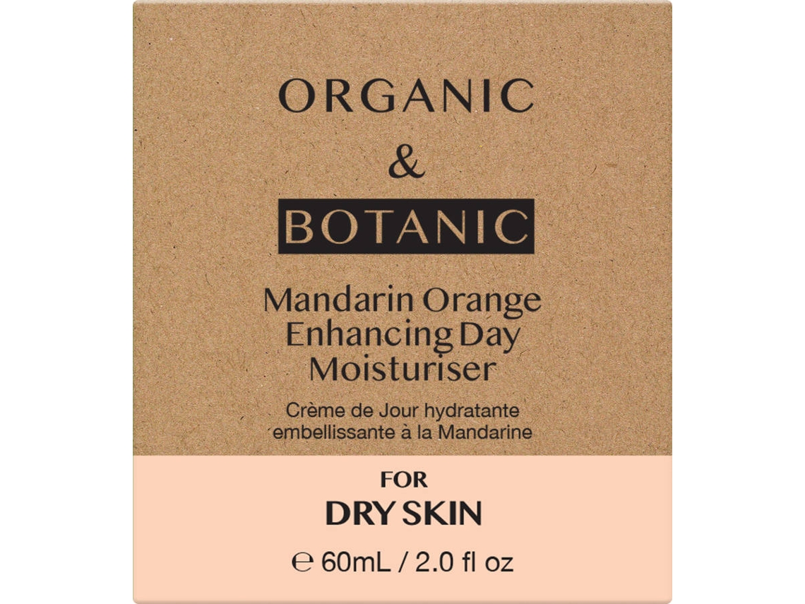 Creme De Rosto Organic And Botanic Mandarin Orange 60ml Worten Pt