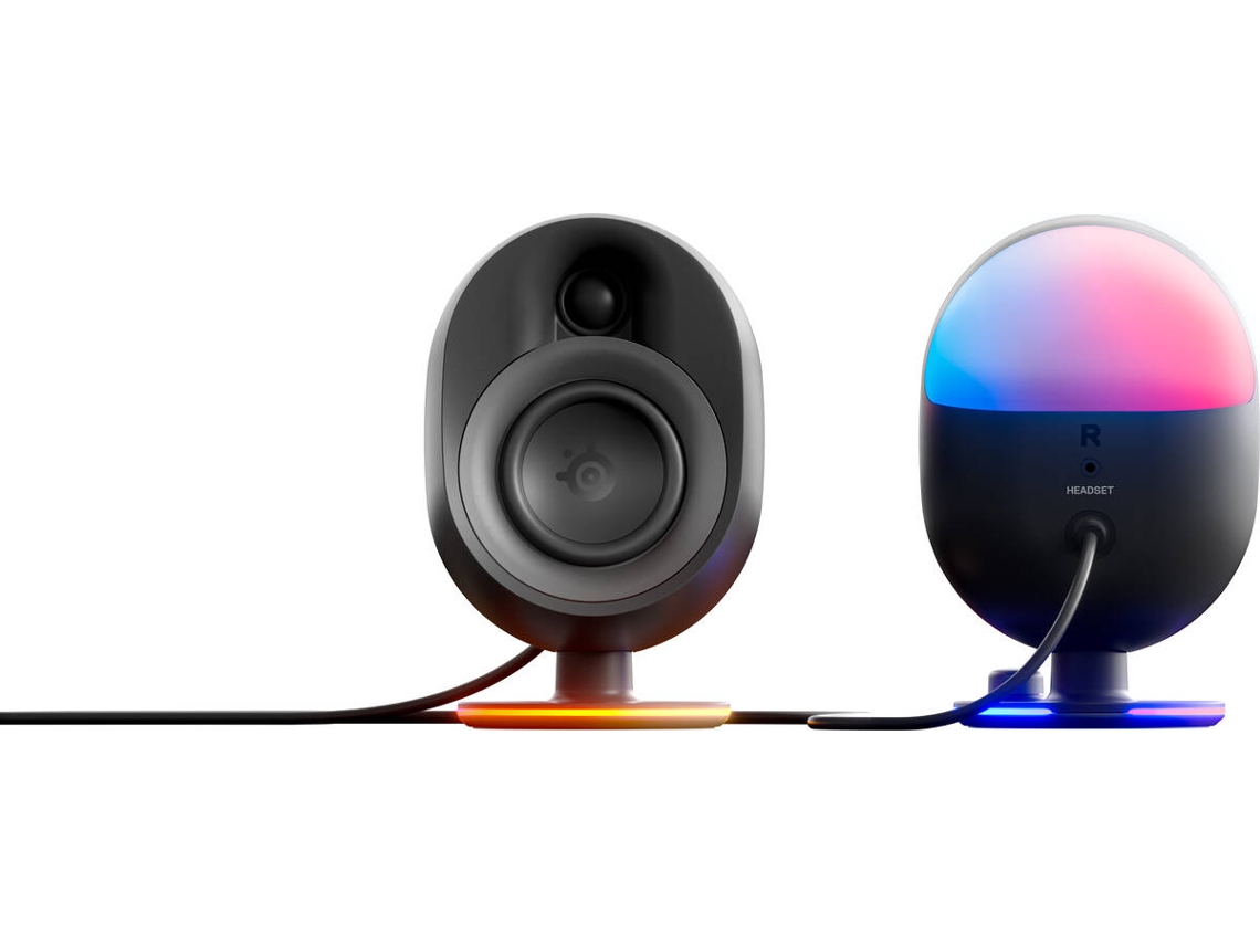 Colunas Gaming Bluetooth STEELSERIES Arena 7 (Preto) | Worten.pt