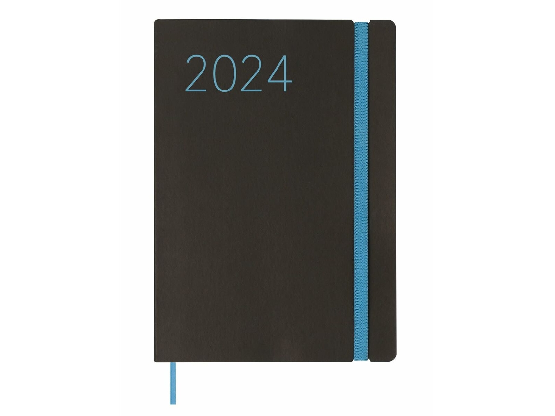 Agenda FINOCAM Flexi 2024 Preto A5 14,8x21 cm | Worten.pt