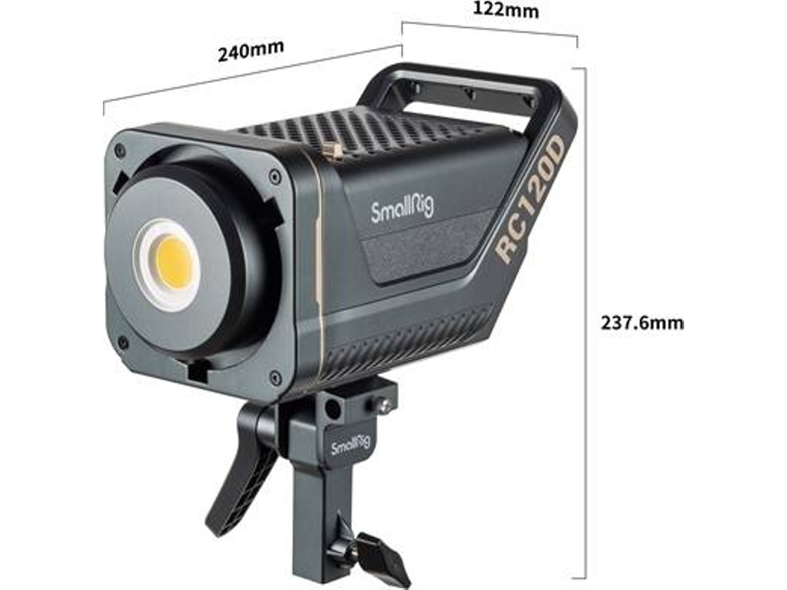 Foco de Luz Led SMALLRIG RC 120D | Worten.pt