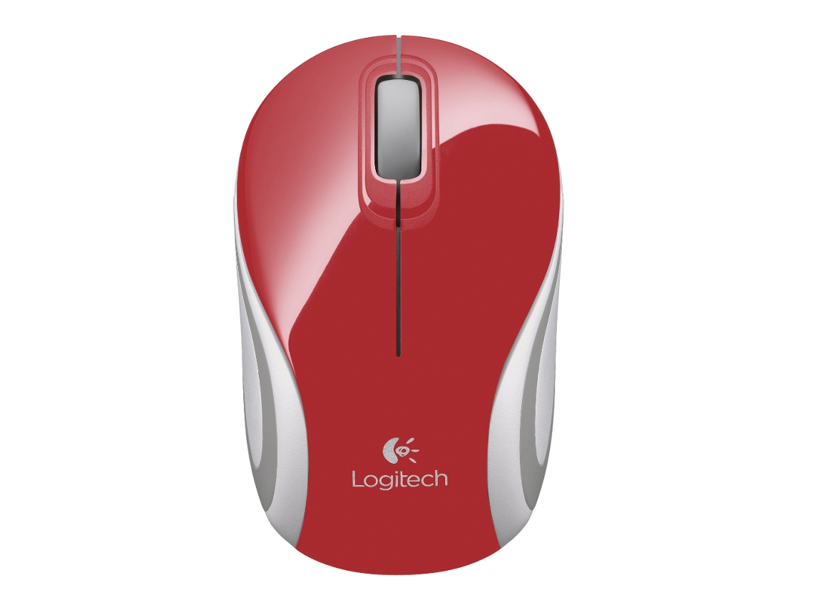 Rato Logitech LGT-M187R (Wireless - Casual - 1000 dpi - Vermelho ...