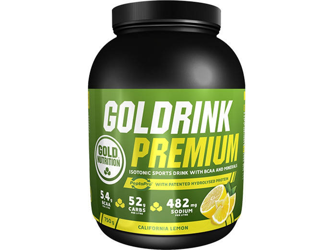 Suplemento Alimentar GOLDNUTRITION Gold Drink Premium Lemon (750 gr ...