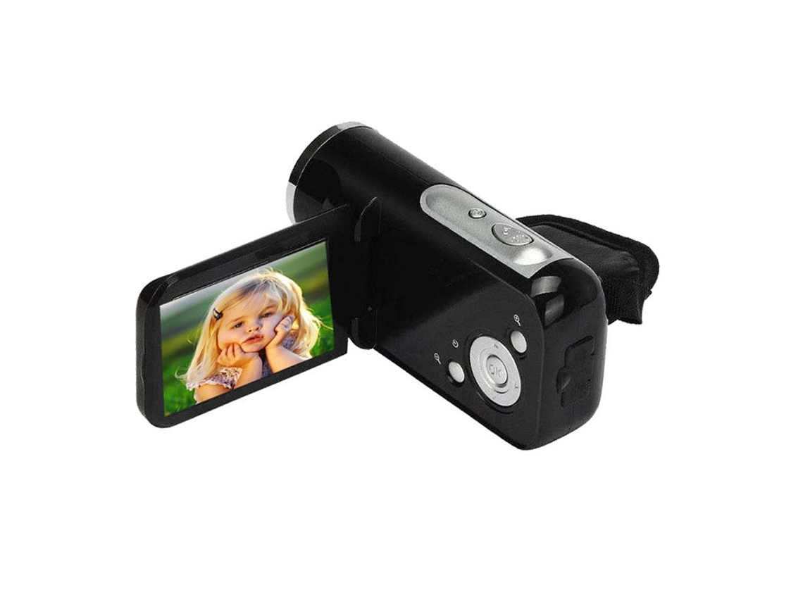 Câmara de Filmar SLOWMOOSE HD Camcorder Lcd Digital Portátil (Set-A ...