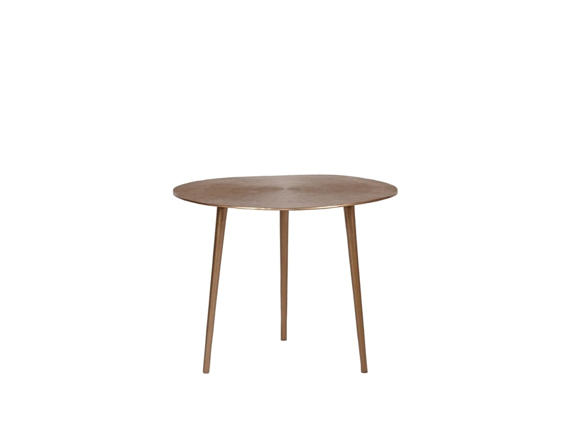 Mesa de Centro LABEL51 (Dourado - Metal - 50 x 50 x 40 cm) | Worten.pt