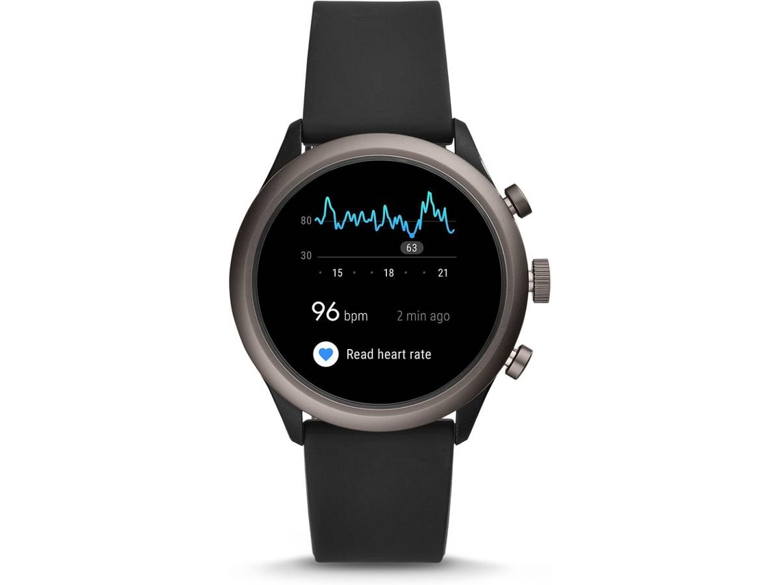 Smartwatch FOSSIL Sport (FTW4019 - 43mm - Preto) | Worten.pt