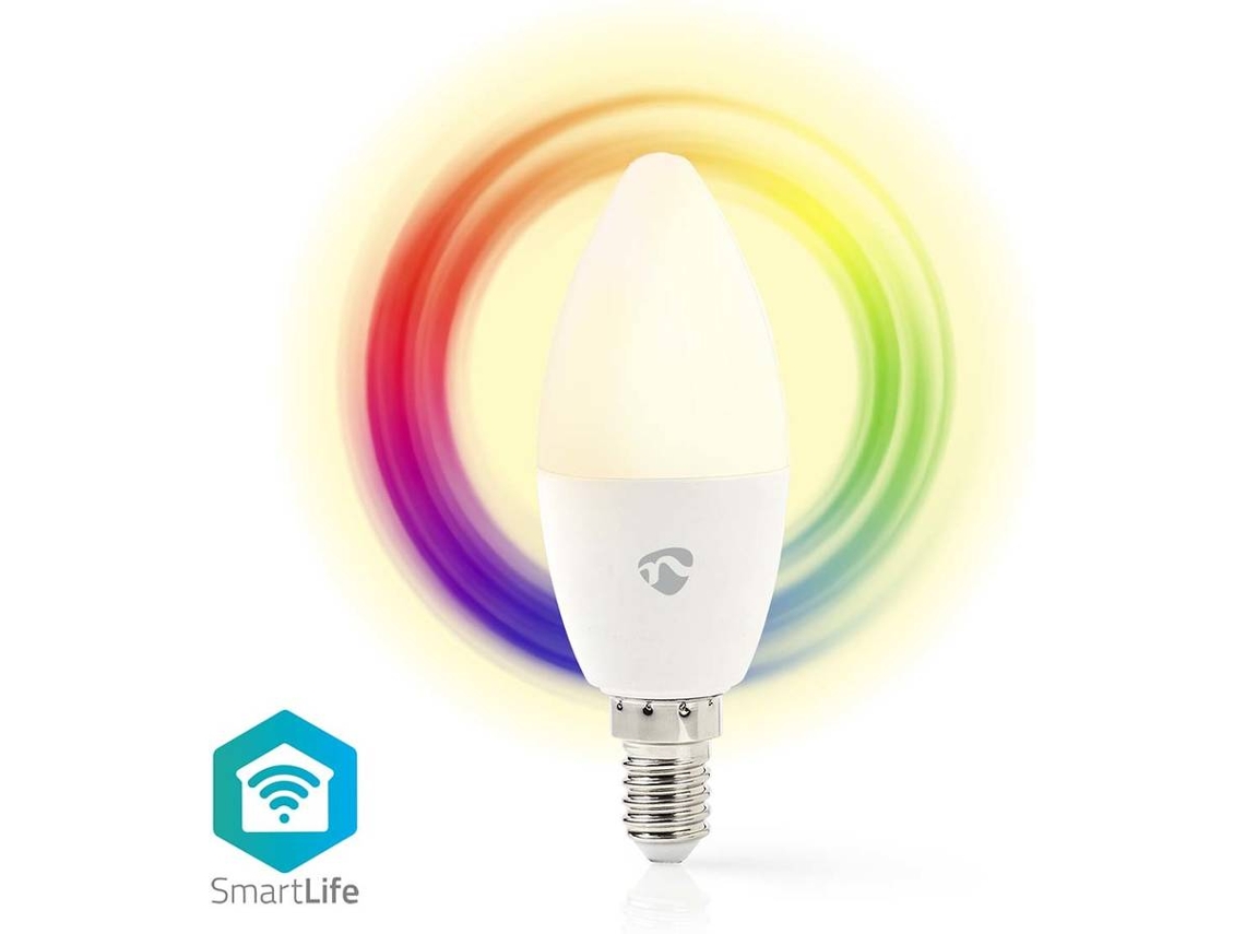 Lâmpada NEDIS E14 WIFILRC10E14 | Worten.pt