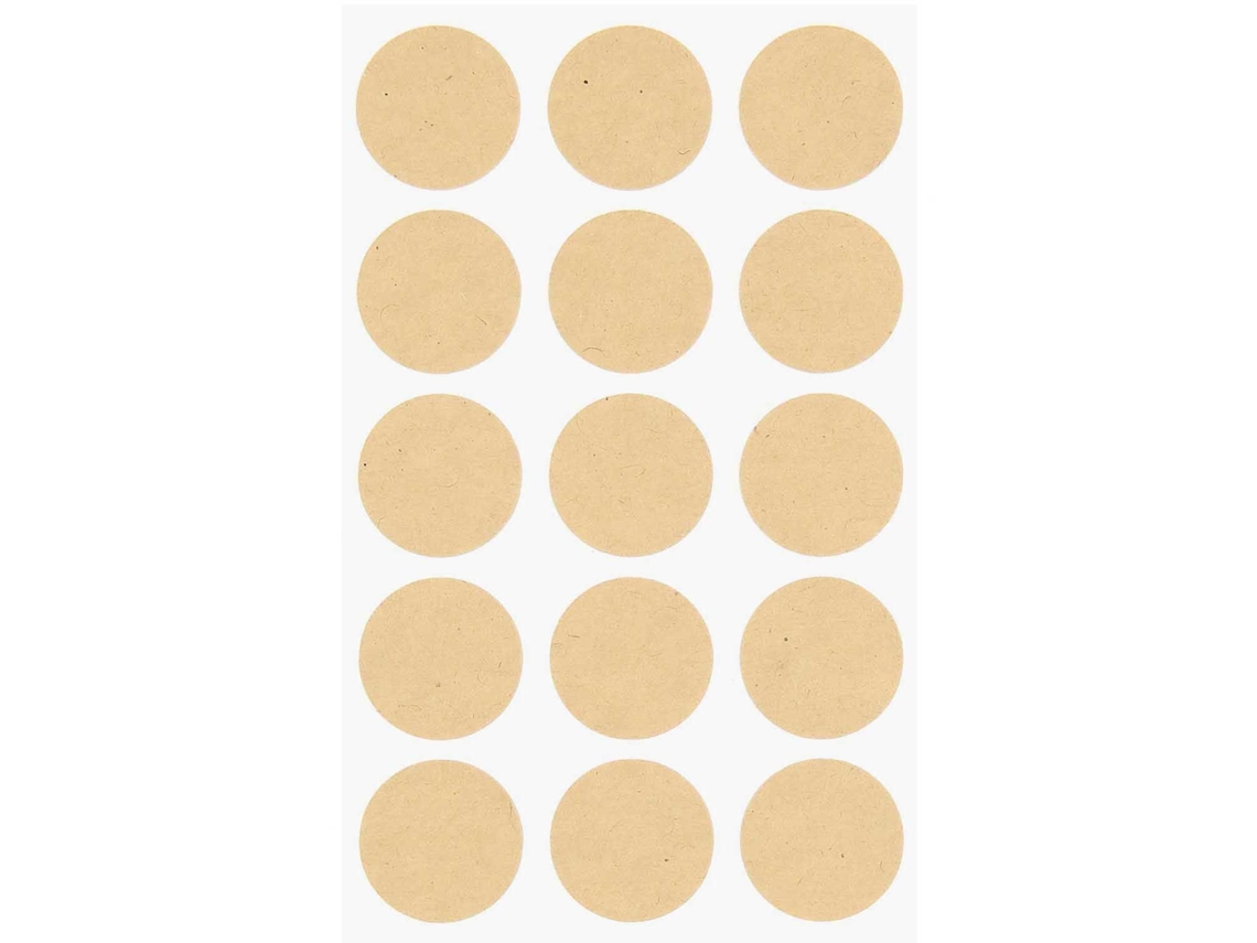60 Adesivos Redondos Kraft RICO DESIGN | Worten.pt