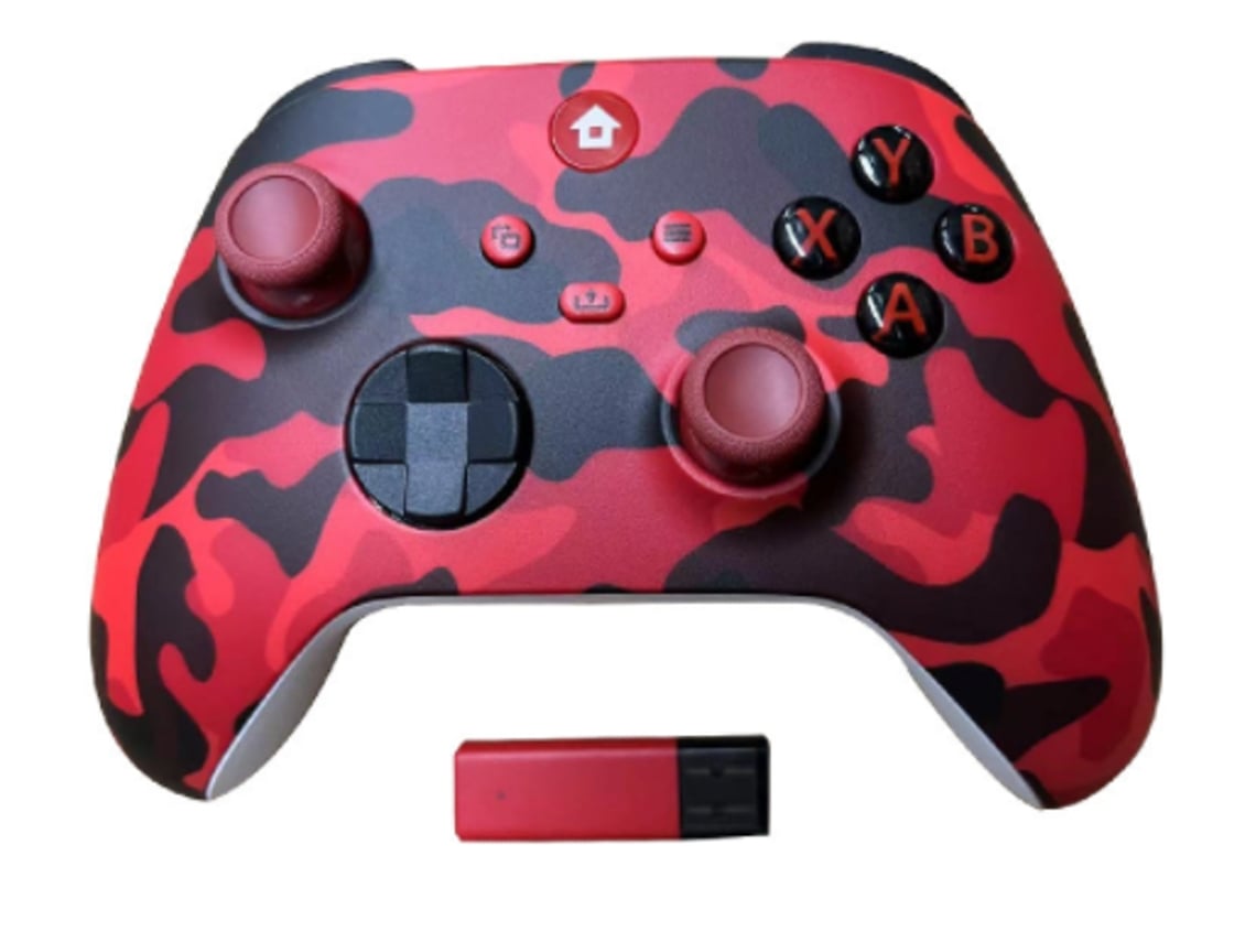 Comando Xbox One/X/S GADONG Universal 2.4G (Wireless - Vermelho ...