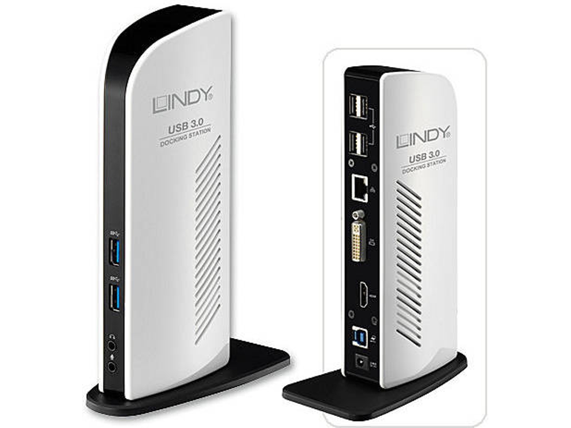 Docking Station LINDY 43180 em Preto | Worten.pt Docking Station LINDY 43180 em Preto | Worten.pt