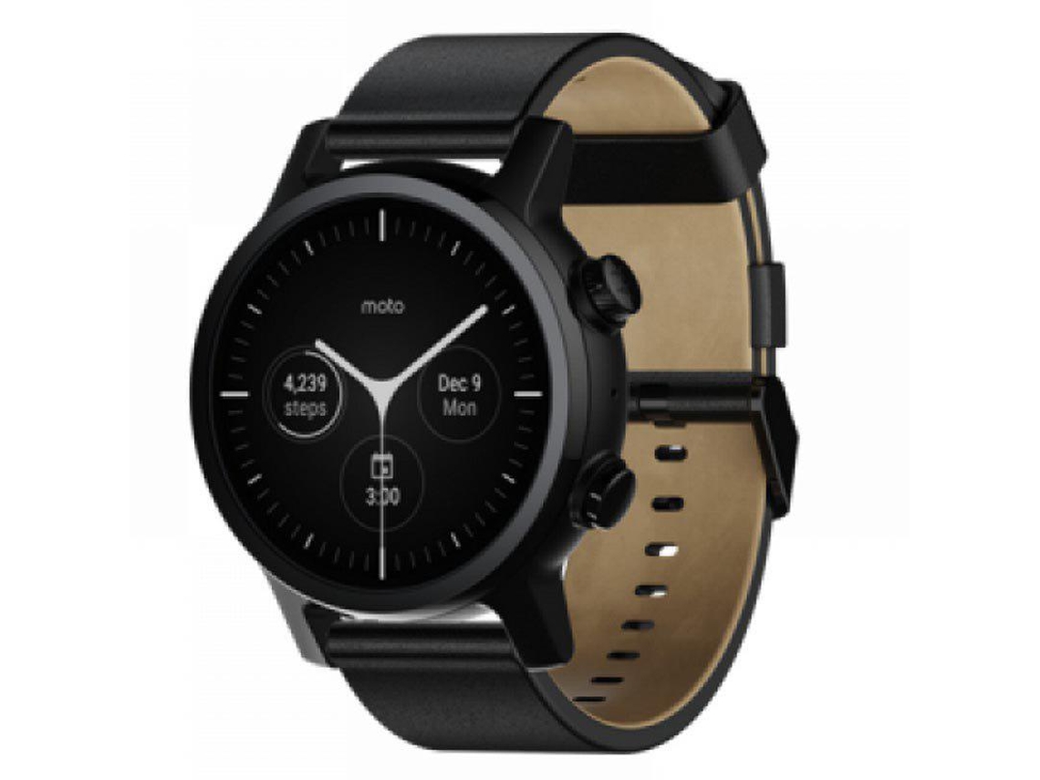Motorola Moto360 3Rd Gen Oled 3.05 Cm 1.2'' Preto Gps | Worten.pt