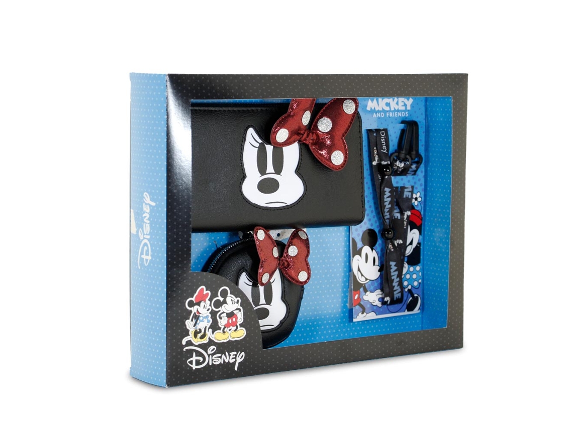 Porta-Moedas Minnie Mouse Angry Pacote com Carteira Complemento Multicolorido | Worten.pt