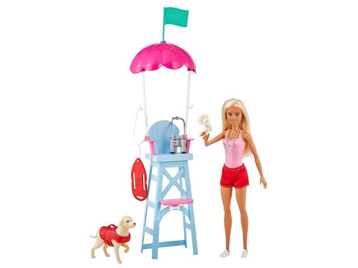 Barbie Lifeguard Playset Blonde Doll | Worten.pt
