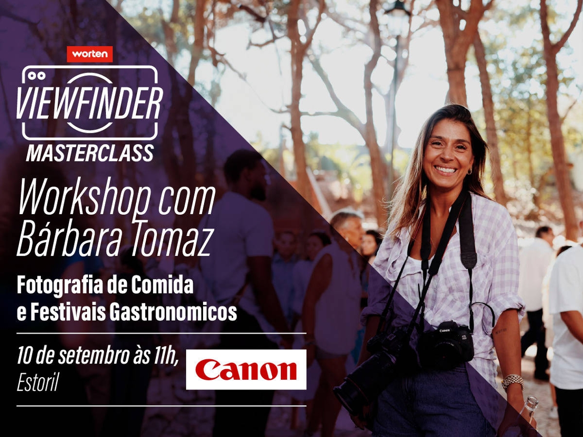 WORKSHOP Masterclass com Bárbara Tomaz Fotografia de Comida e Festivais Gastronomicos | Worten.pt