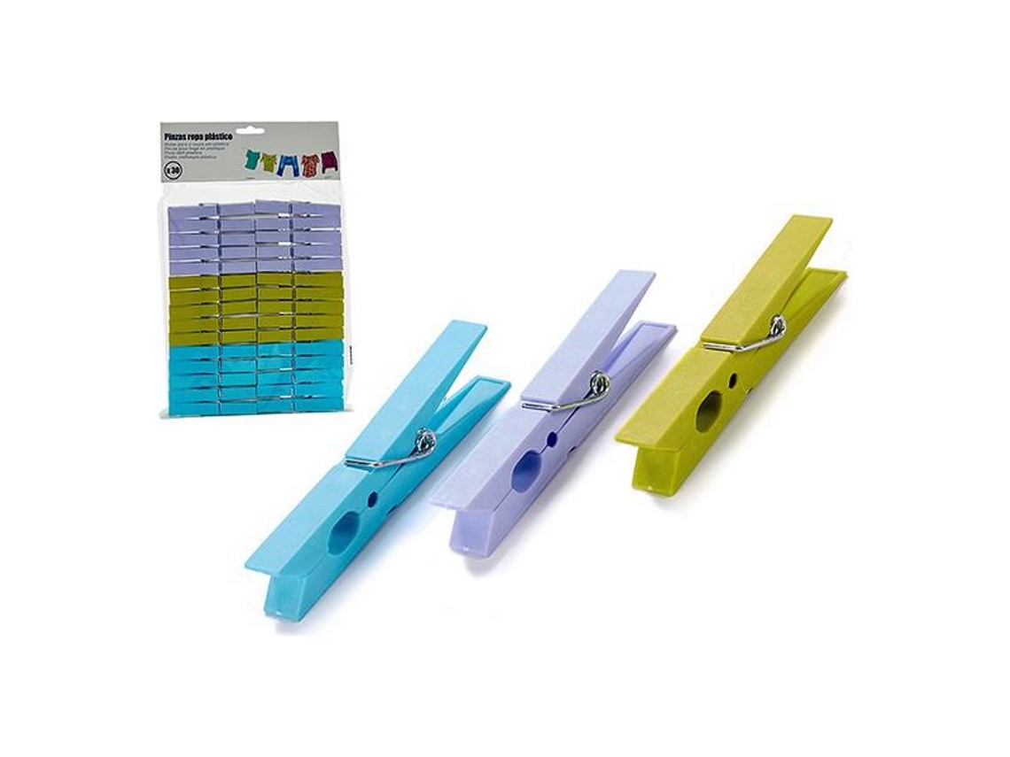 Molas Da Roupa Plástico 30 Pcs | Worten.pt