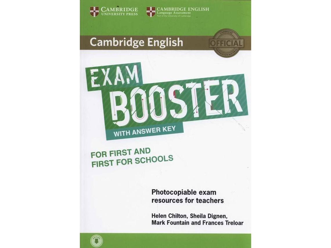 Livro Cambridge English Exam Booster For First And First For Schools ...