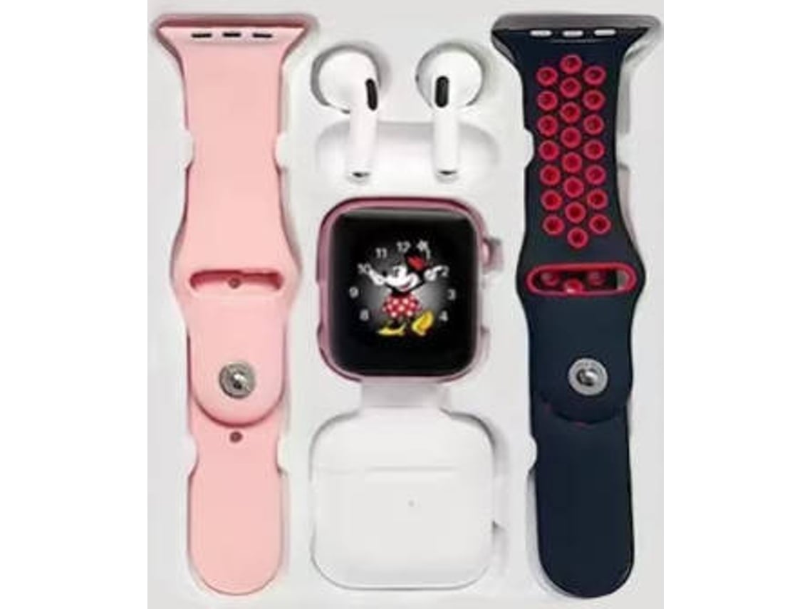 Pack Smartwatch T55 Pro Max (Rosa) | Worten.pt